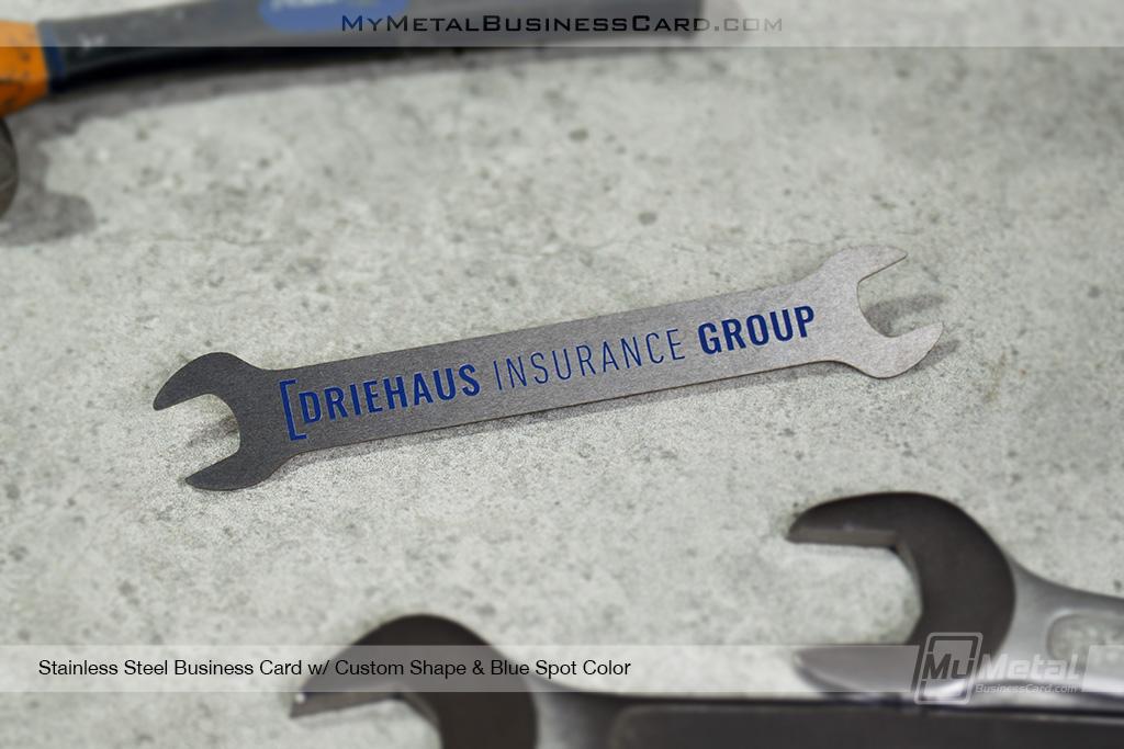 Turn Heads With A Custom Shaped Metal Business Card - Metal Business ...