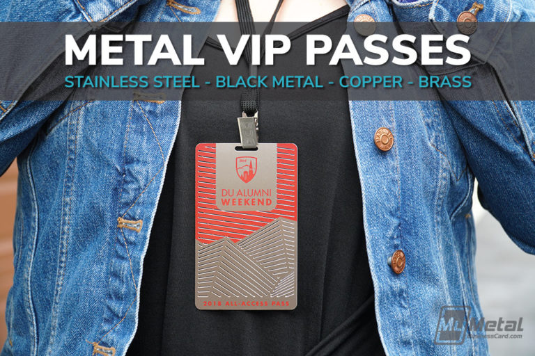 Metal VIP Passes - Metal Business Cards | My Metal Business Card ...