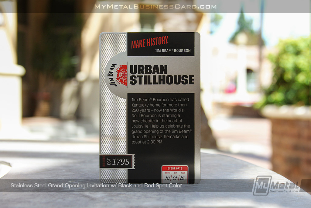 Awe-Inspiring Stainless Steel Invitations - Metal Business Cards | My ...