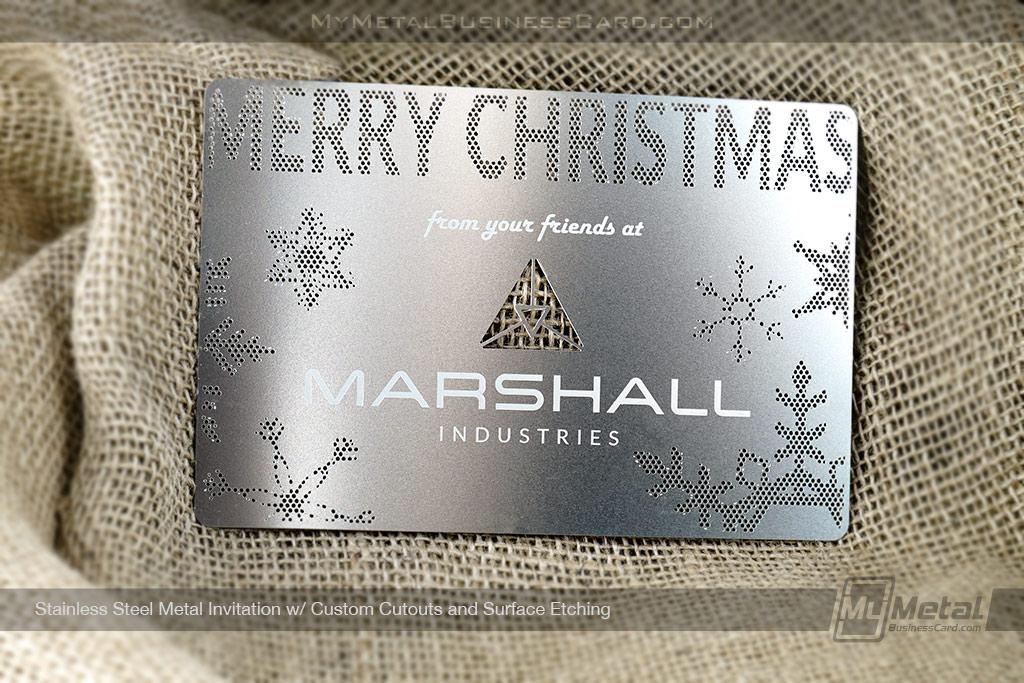 TIME TO CELEBRATE WITH METAL HOLIDAY CARDS, GIFTS & ORNAMENTS - Metal ...