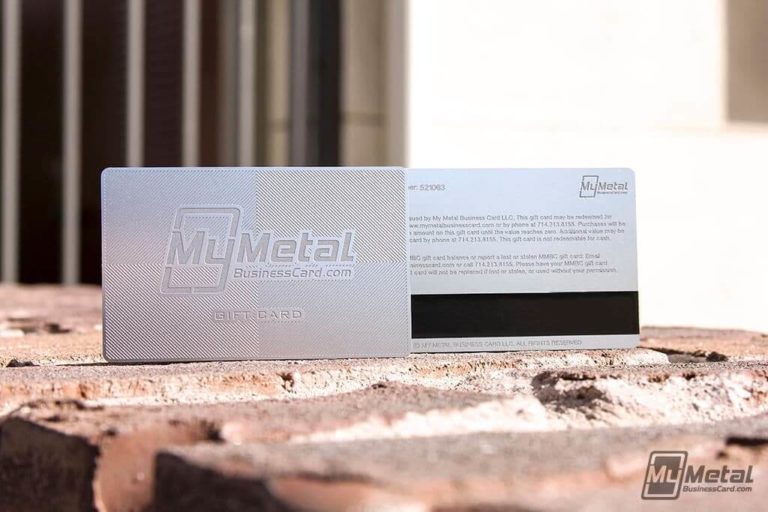 MMBC Metal Gift Cards - Metal Business Cards | My Metal Business Card ...
