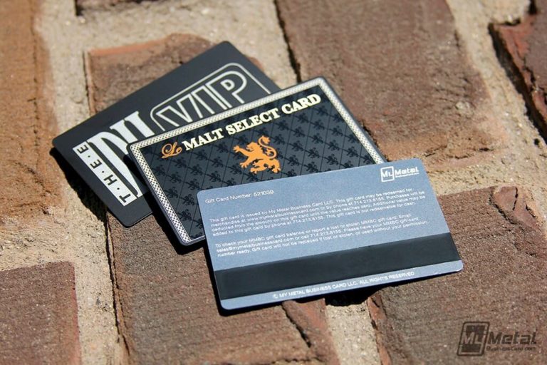 Metal Gift Cards: Enhance Your Customer Experience! - My Metal Business ...