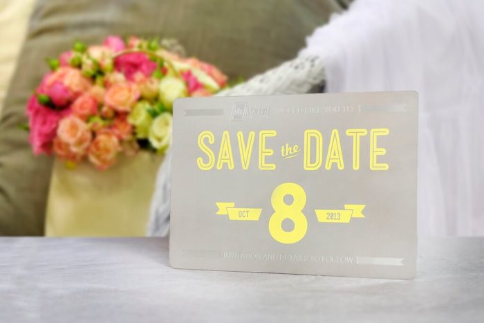 Metal Save The Dates - Metal Business Cards | My Metal Business Card ...