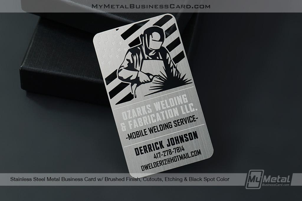 Top 10 Unique Metal Fabrication And Welding Business Cards Ideas ...