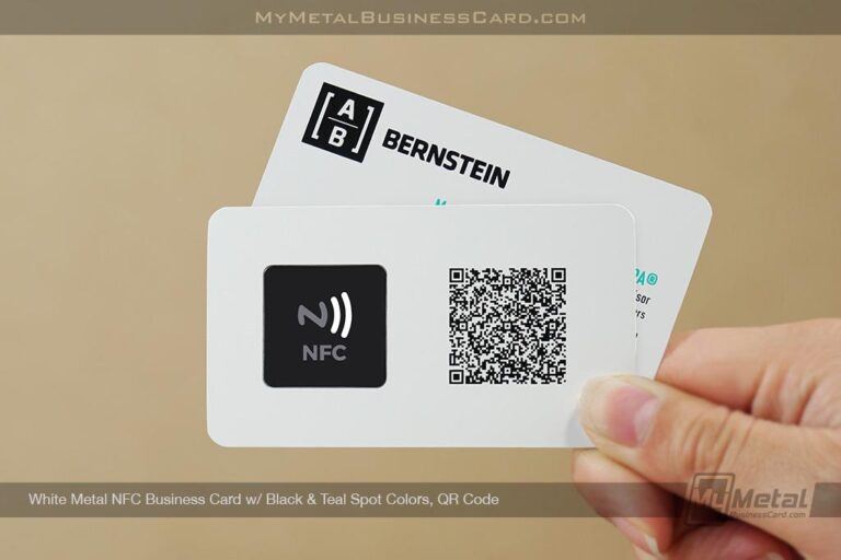 Top 35 Business Cards With QR Codes - Metal Business Cards | My Metal ...
