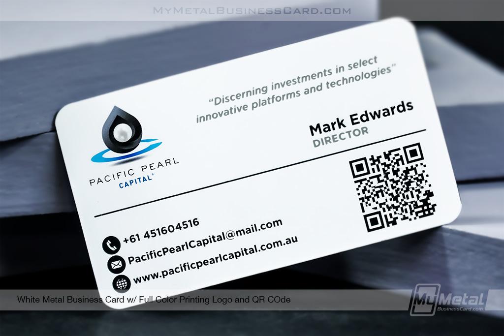 Top 10 Business Cards With QR Codes - Metal Business Cards | My Metal ...