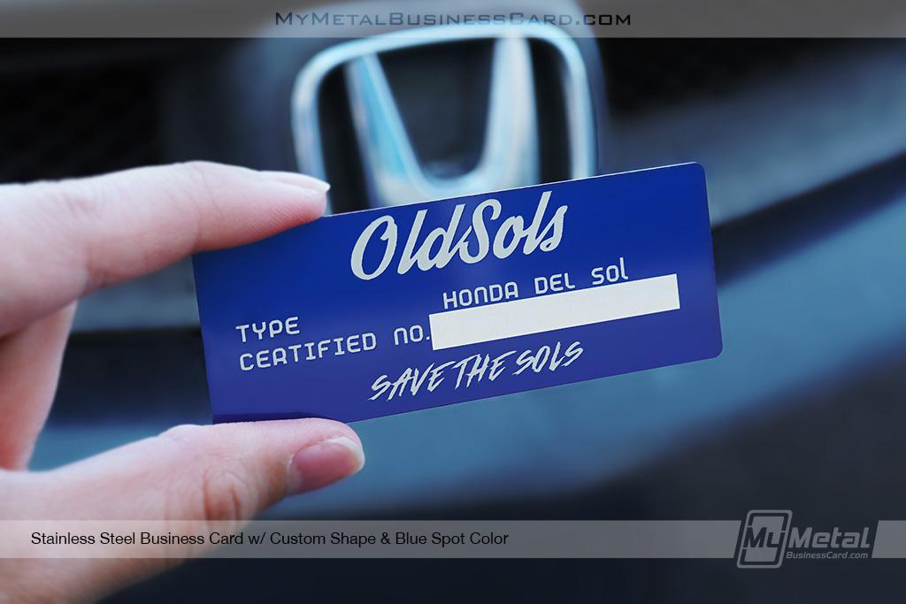 Custom Certificate Of Authenticity Cards - Metal Business Cards | My ...