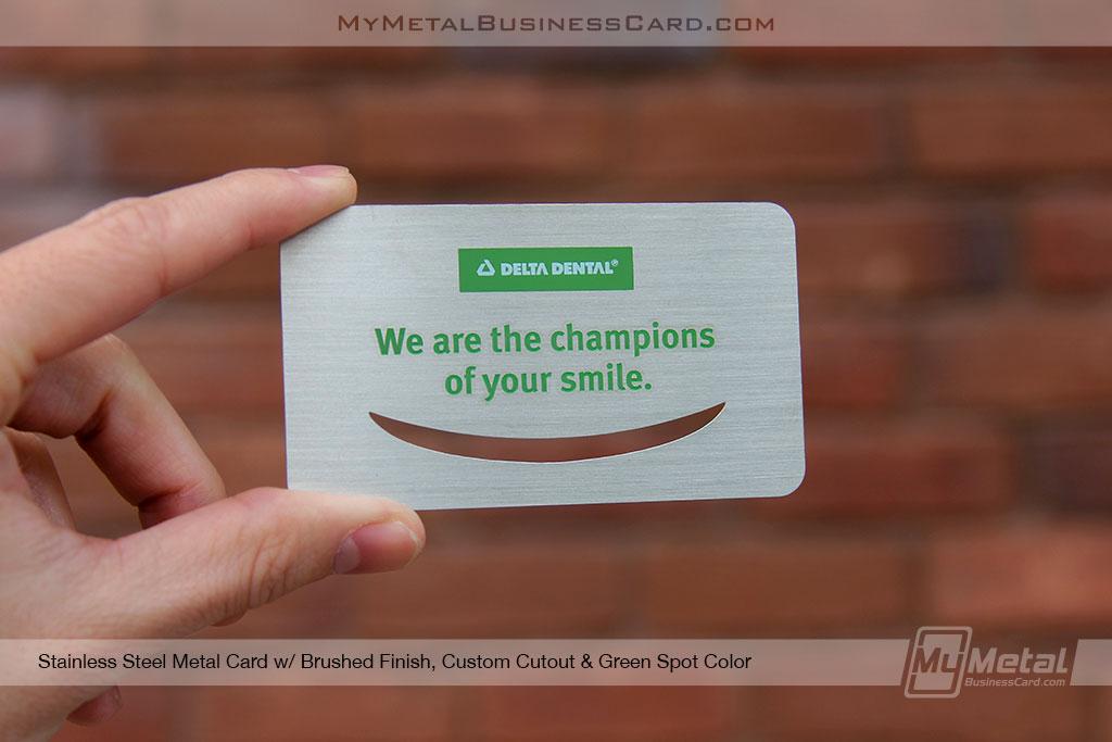 Top 10 Dentist Business Cards - Metal Business Cards | My Metal ...