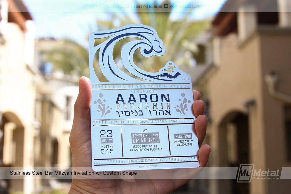 Metal Birthday Invitations - Metal Business Cards | My Metal Business ...