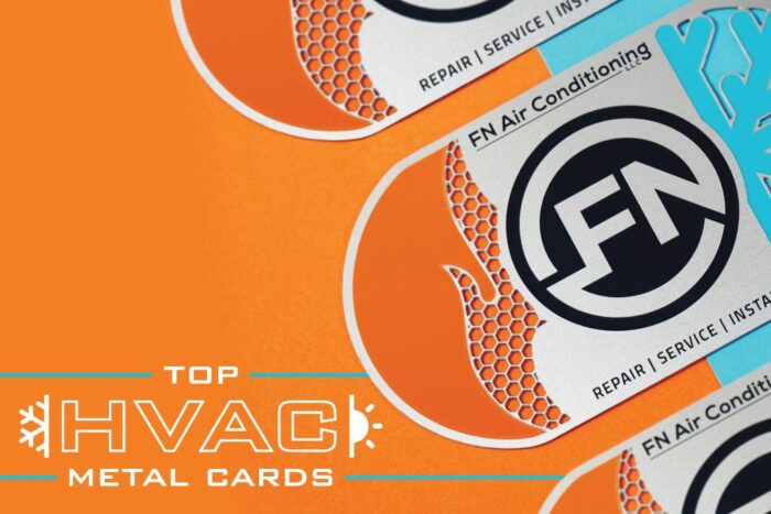Top HVAC Business Cards - Metal Business Cards | My Metal Business Card ...