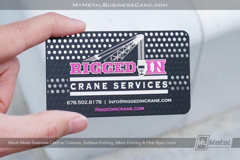 Top 10 Excavation Business Cards - My Metal Business Card - World ...