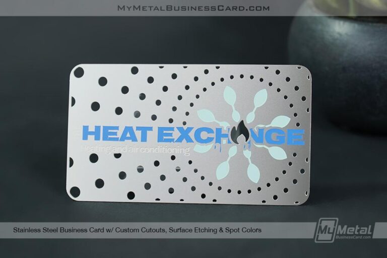 Top HVAC Business Cards - Metal Business Cards | My Metal Business Card ...