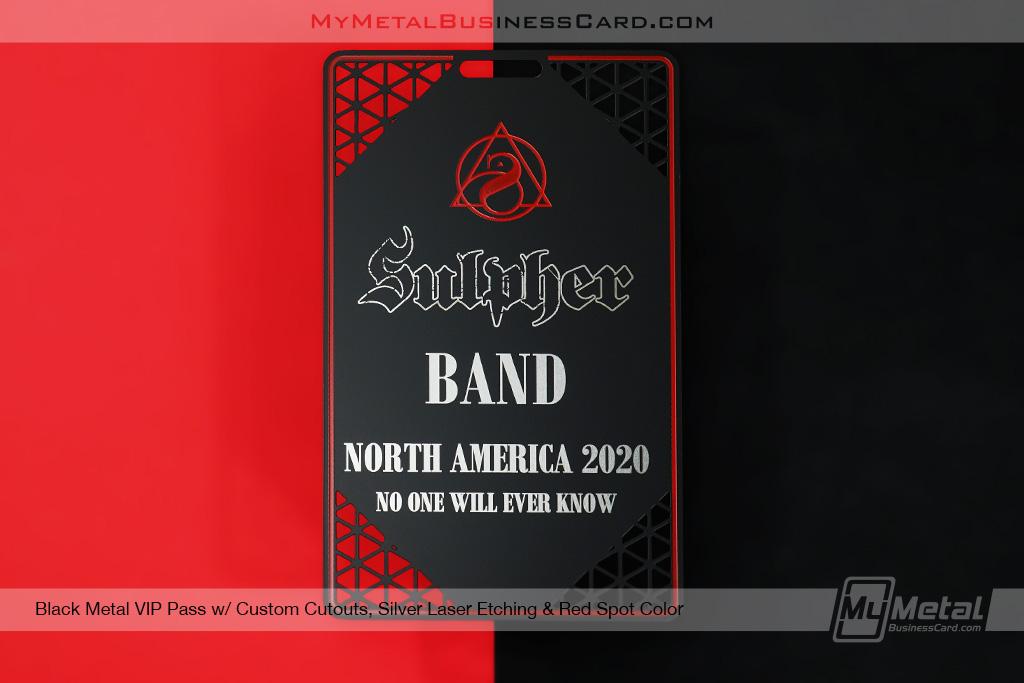 Metal VIP Passes - Metal Business Cards | My Metal Business Card ...