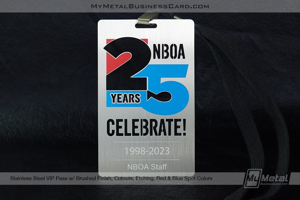 Metal VIP Passes - Metal Business Cards | My Metal Business Card ...