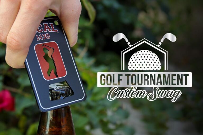 Golf Tournament Swag Bag Ideas - Metal Business Cards | My Metal ...