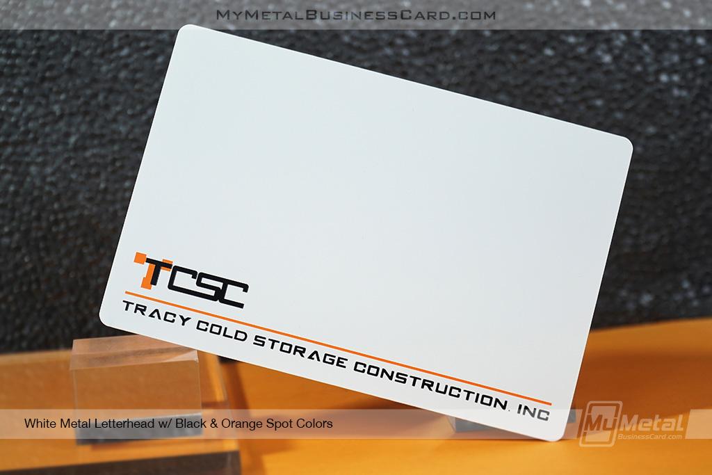 Introducing Custom Letterhead - Metal Business Cards | My Metal ...